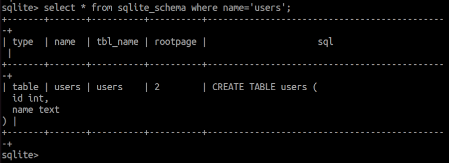 SQLite 테이블 구조(스키마) 확인 2가지 방법(desc tablename) - 오솔길