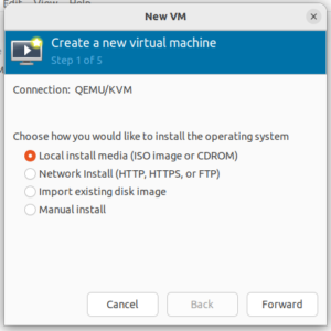 QEMU/KVM ARM 용 Ubuntu Server 설치 방법 - 오솔길
